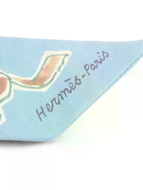 Hermès Horse-print Scarf
