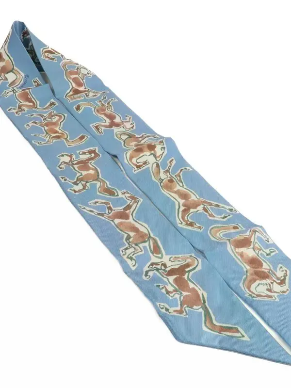 Hermès Horse-print Scarf