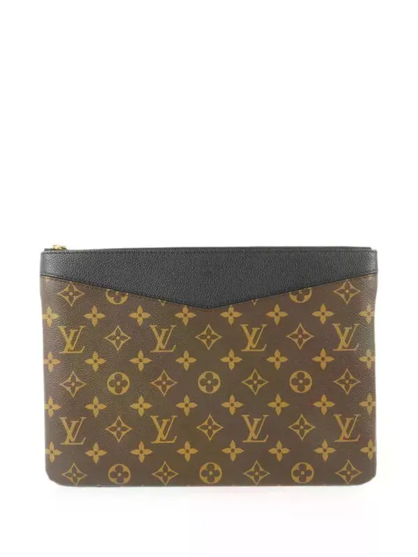 LOUIS VUITTON Daily Pouch Monogram Clutch Bag
