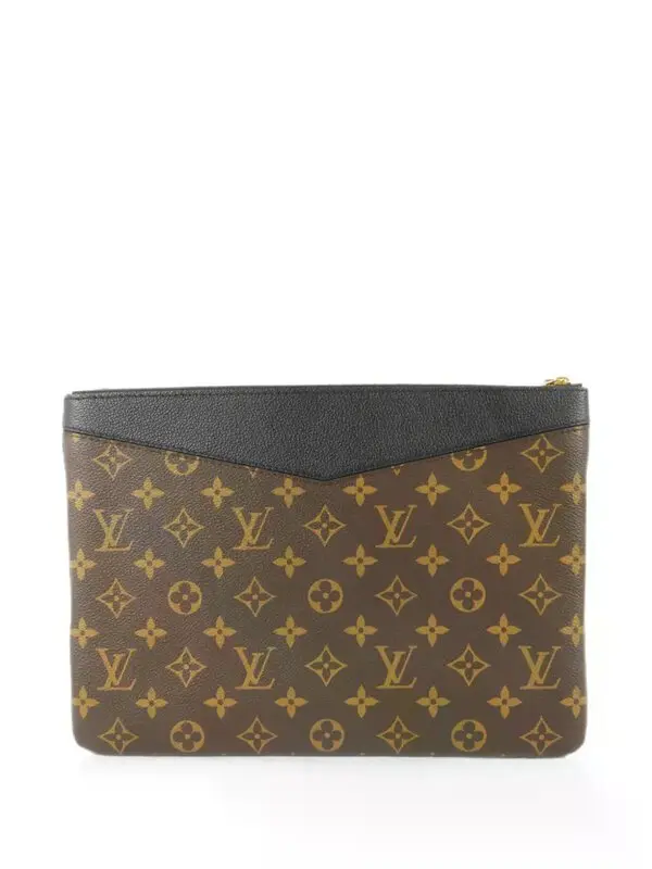 LOUIS VUITTON Daily Pouch Monogram Clutch Bag