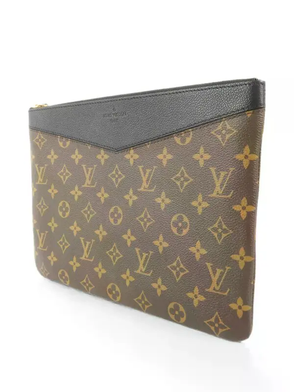 LOUIS VUITTON Daily Pouch Monogram Clutch Bag