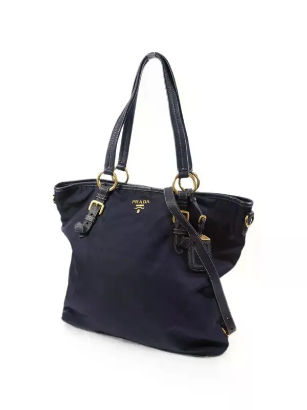 Prada Buckled Shoulder Bag