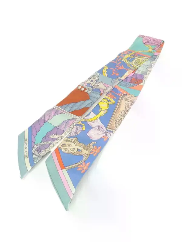 Hermès Twilly Printed Scarf