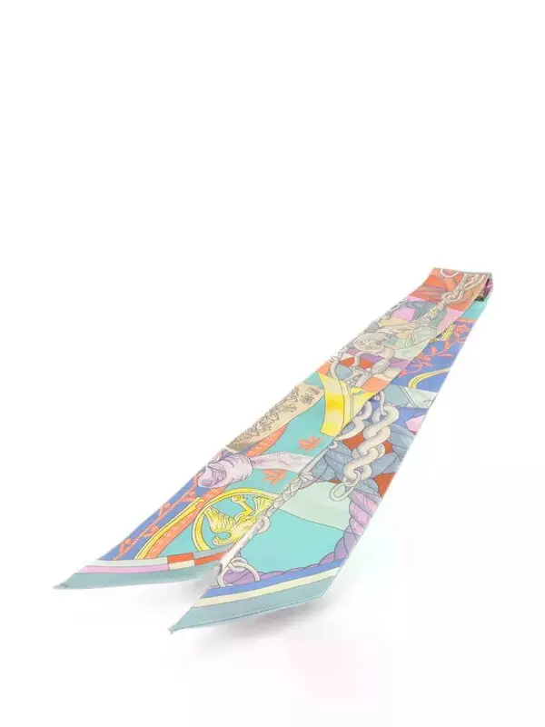 Hermès Twilly Printed Scarf