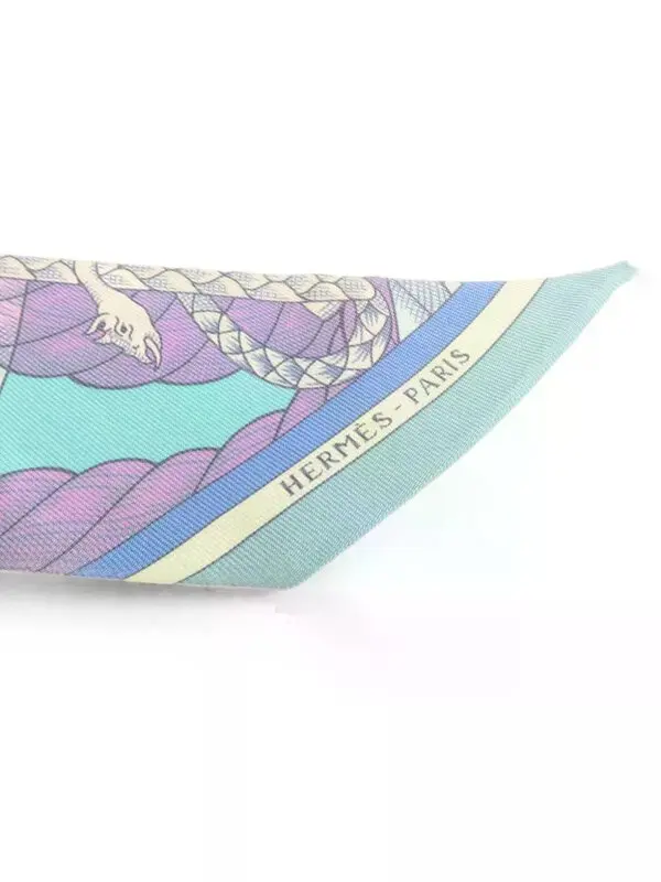 Hermès Twilly Printed Scarf