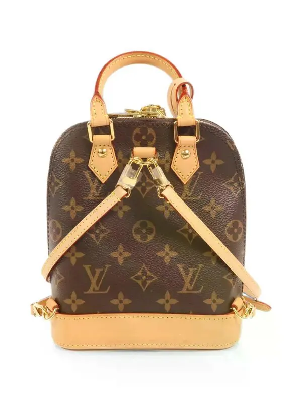 LOUIS VUITTON Alma Monogram Backpack