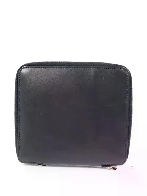 Saint Laurent Leather Zip-around Wallet