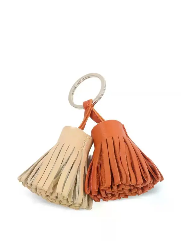 Hermès Carmen Uno-dos Key Ring - Neutrals