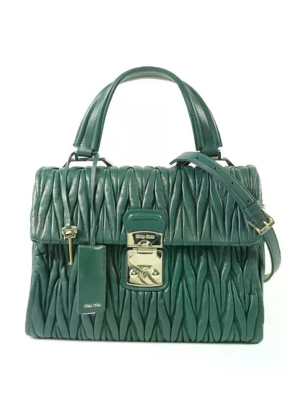 Miu Miu Matelassé Shoulder Bag