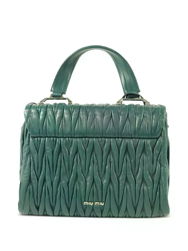 Miu Miu Matelassé Shoulder Bag