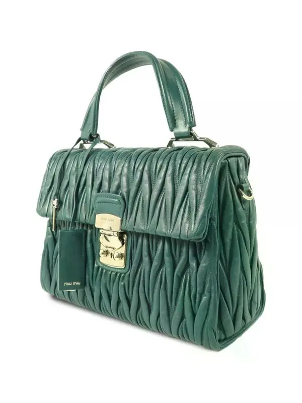 Miu Miu Matelassé Shoulder Bag