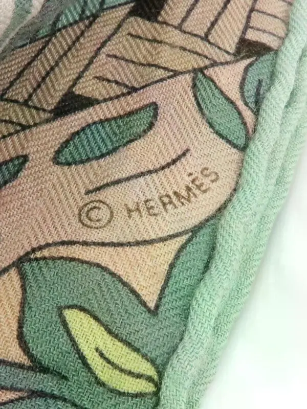 Hermès Graphic-print Scarf