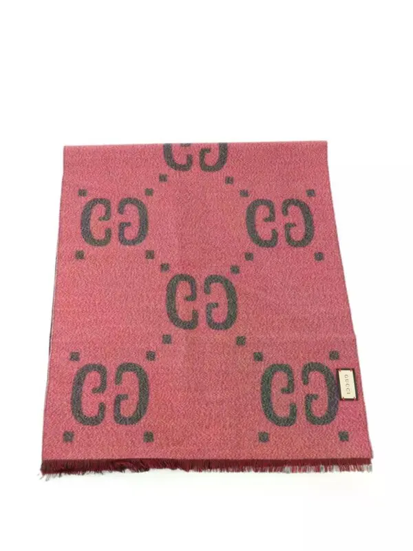 Gucci Gg Wool Scarf