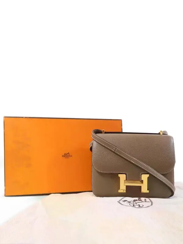 Hermès Constance Shoulder Bag - Neutrals
