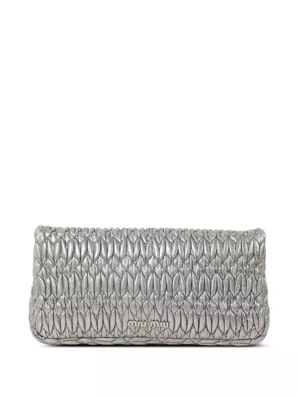 Miu Miu Crystal-embellishment Clutch Bag