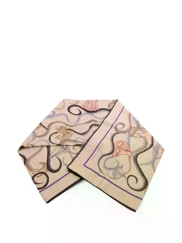 Hermès Graphic-print Shawl