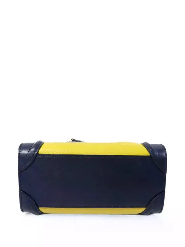 Celine Nano Luggage Leather Tote Bag