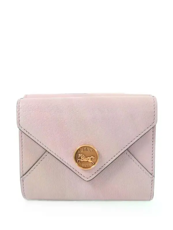Chloé Trifold Leather Wallet