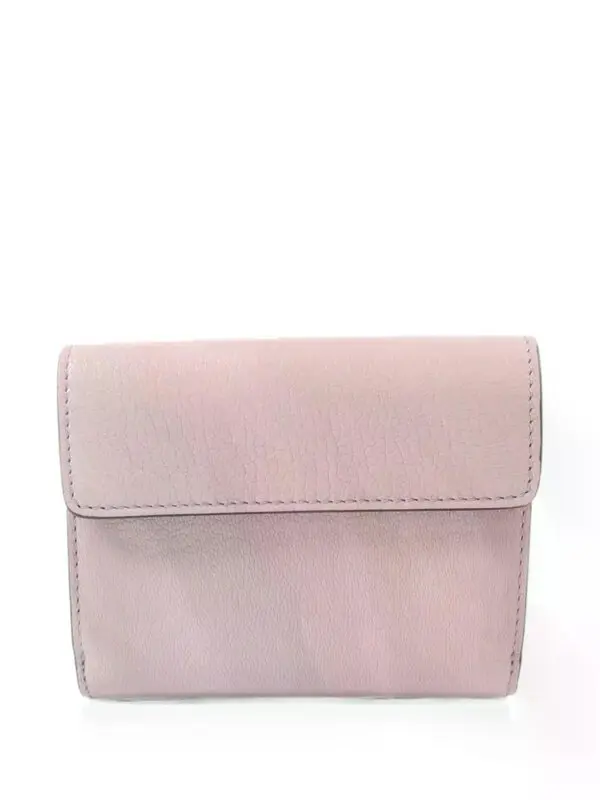 Chloé Trifold Leather Wallet