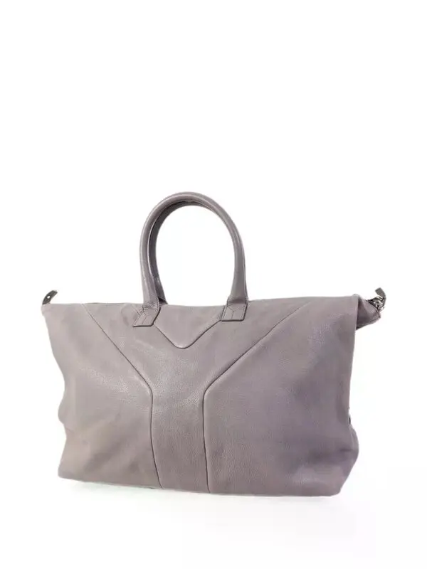 Saint Laurent Panelled Leather Tote Bag