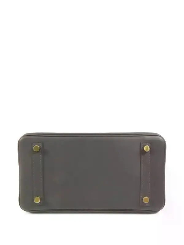Hermès 25 Birkin Swift Shoulder Bag - Grey