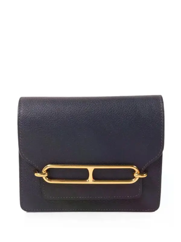 Hermès Roulis Slim Wallet - Blue