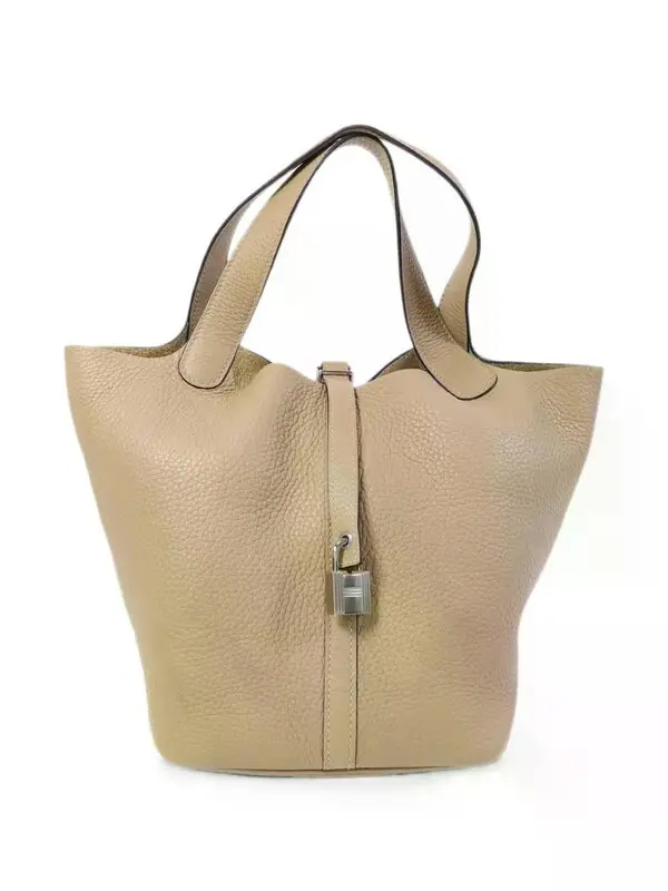 Hermès Picotin Mm Leather Tote Bag