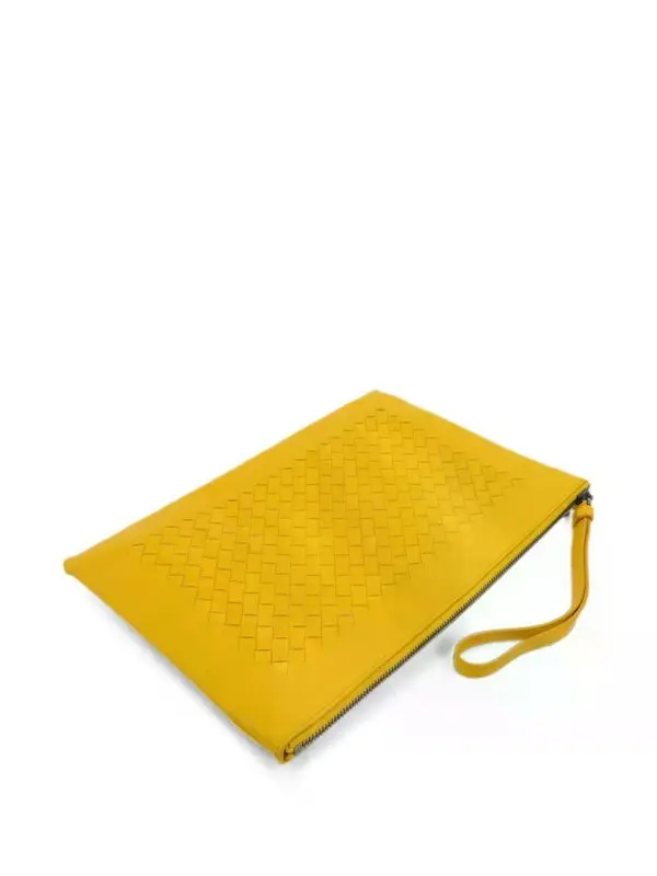 Bottega Veneta Intrecciato Leather Clutch Bag