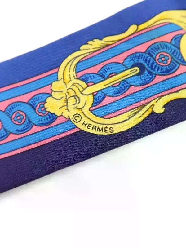 Hermès Graphic-print Scarf