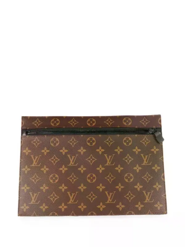 LOUIS VUITTON Monogram Macassar Weekend Tote Bag - Brown