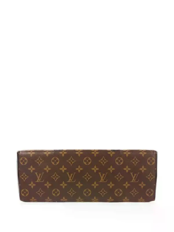LOUIS VUITTON Monogram Macassar Weekend Tote Bag