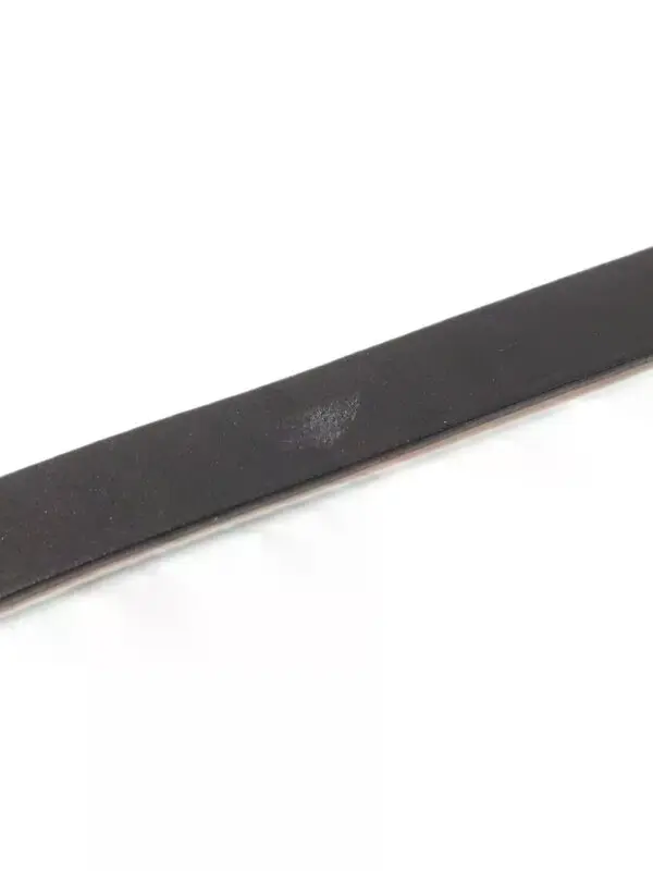 Hermès Leather Triple-wrap Bracelet With Hapi Buckle - Black