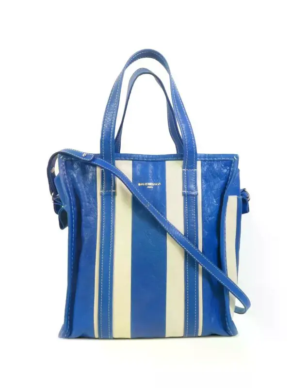 Balenciaga Bazaar Shopper Leather Tote Bag