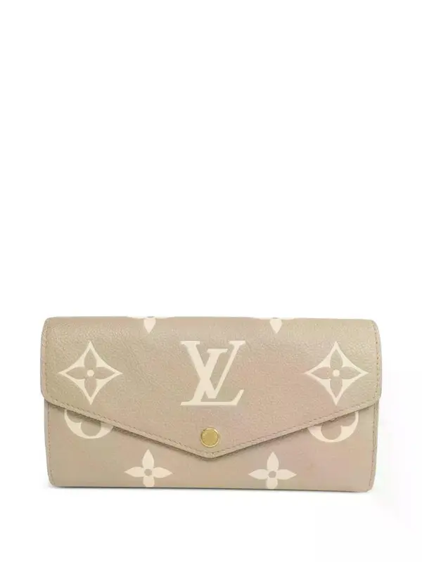 LOUIS VUITTON Monogram Empreinte Sarah Wallet