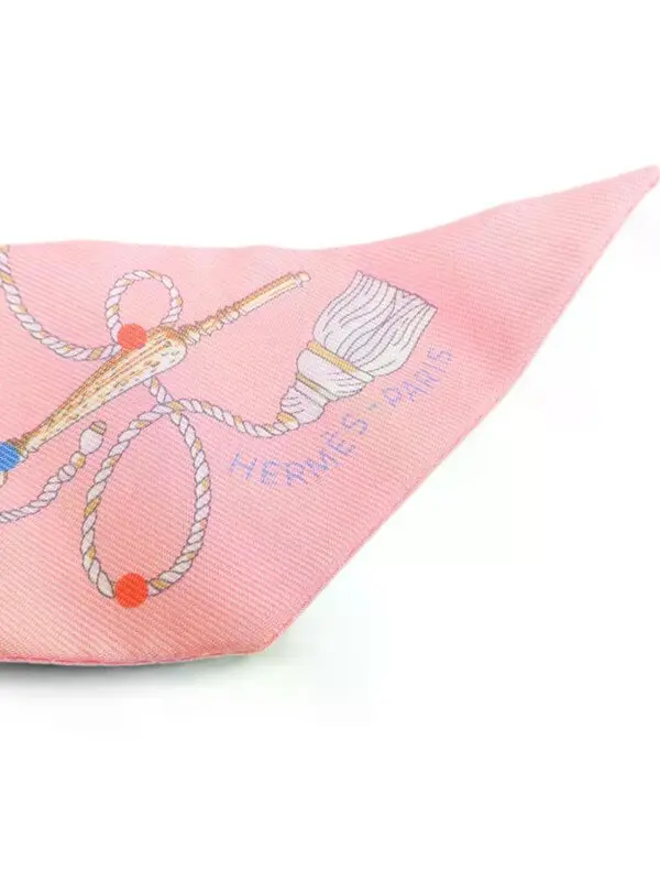 Hermès Twilly Key-print Scarf