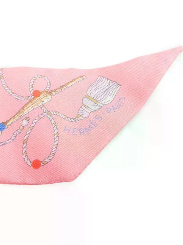Hermès Twilly Key-print Scarf