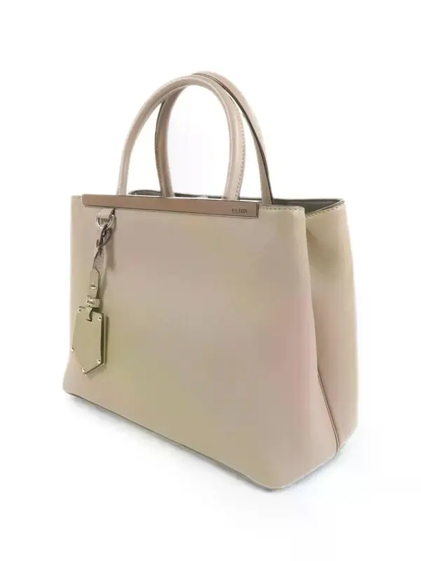 Fendi Small 2 Jours Leather Shoulder Bag