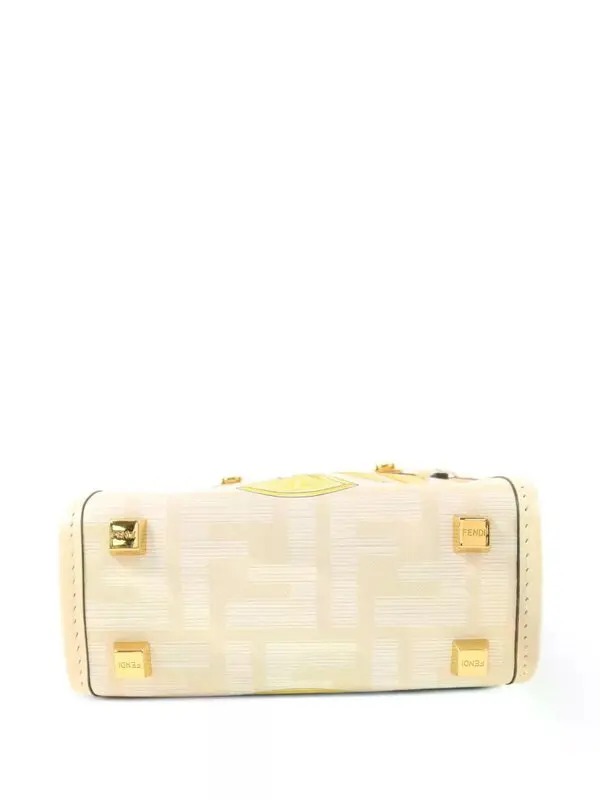 Fendi Sunshine Mini Leather Tote Bag