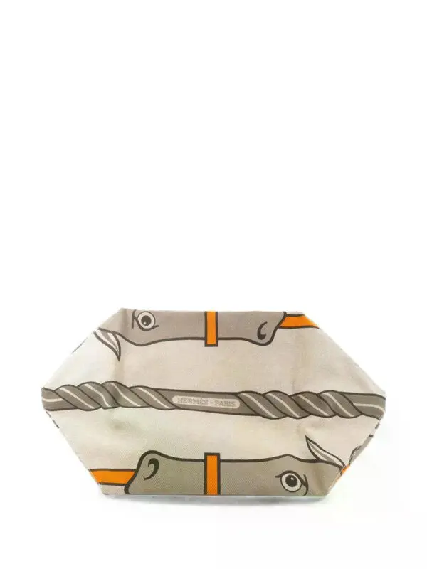 Hermès Steeple 28 Horse-print Tote Bag