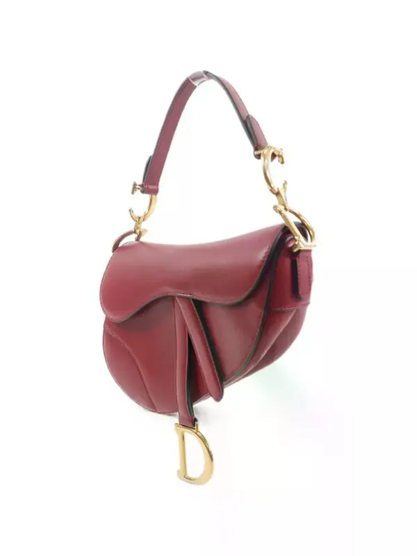 Dior Mini Saddle Calfskin Shoulder Bag