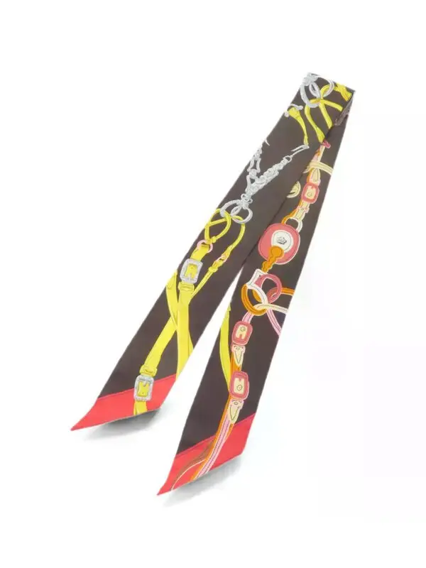 Hermès Brides De Gala Twilly Scarf