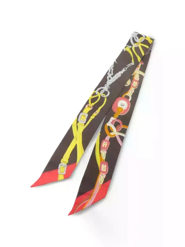 Hermès Brides De Gala Twilly Scarf