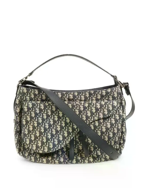 Dior Saddle Oblique Tote Bag - Blue