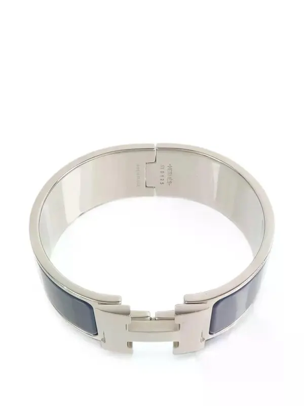 Hermès Clic Clac H Enamel Bracelet