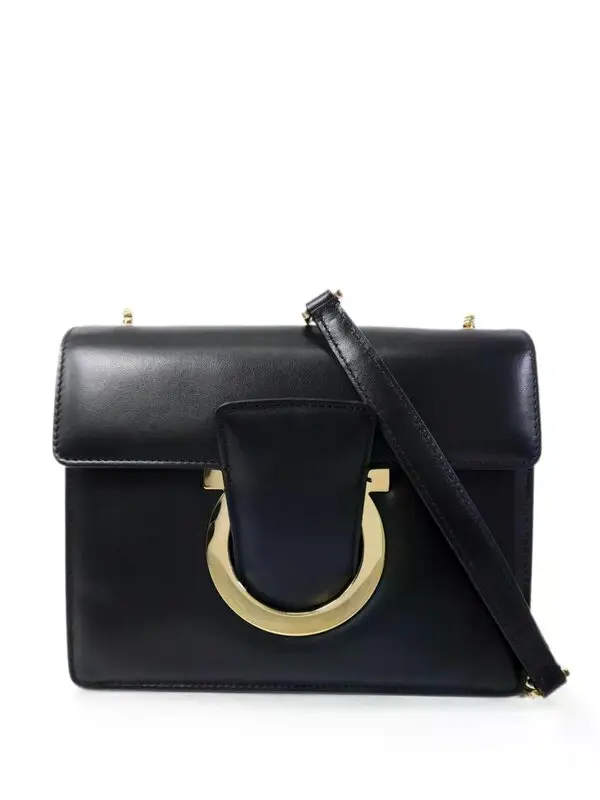FERRAGAMO Gancini Chain Shoulder Bag