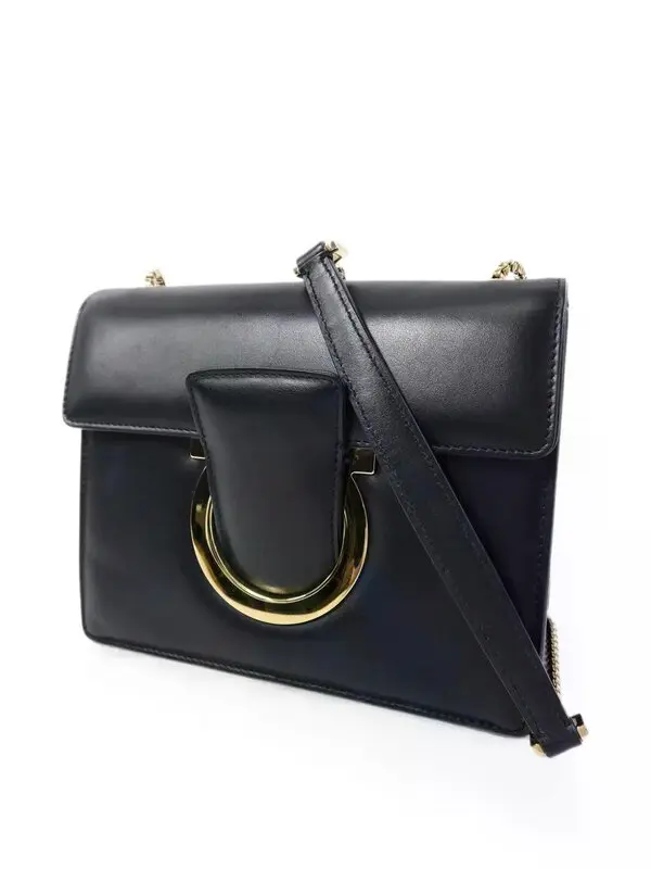 FERRAGAMO Gancini Chain Shoulder Bag
