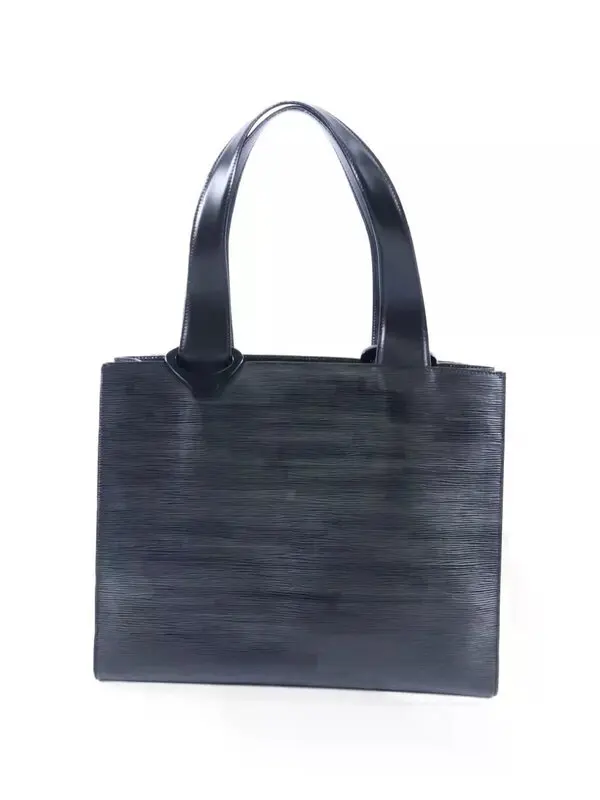 LOUIS VUITTON Epi Gemeaux Shoulder Bag - Black