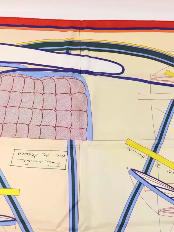 Hermès Projet De Voiture Scarf