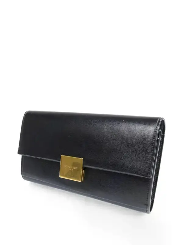 Saint Laurent Logo-engraved Wallet