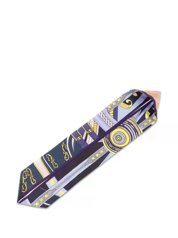Hermès Twilly Graphic-print Scarf